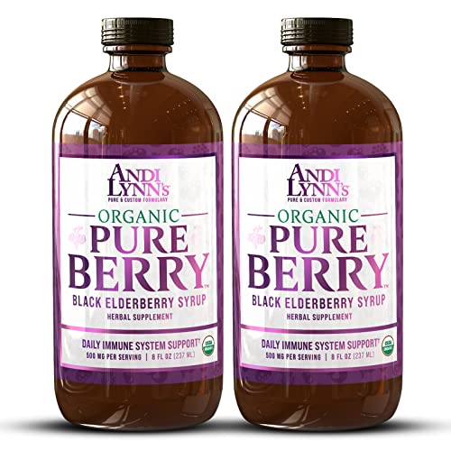 natural elderberry syrup with honey