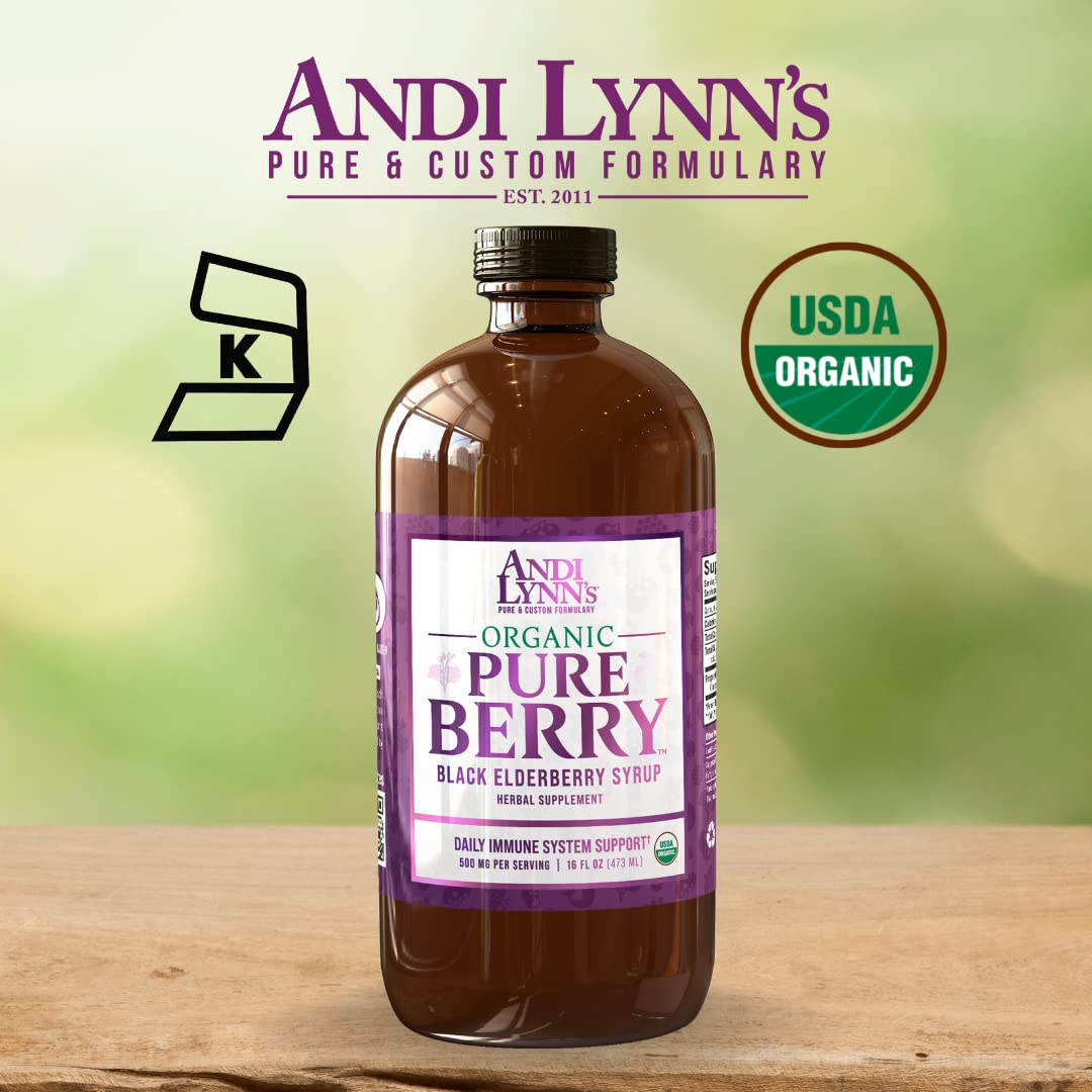 natural elderberry syrup with honey