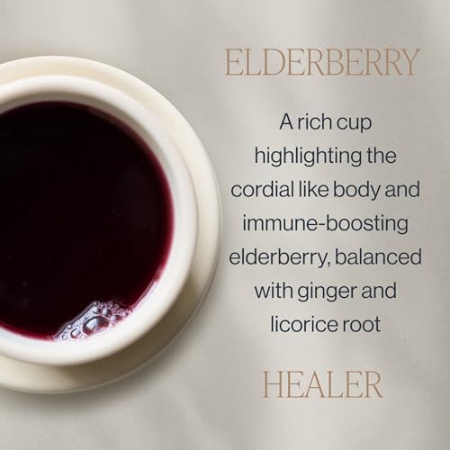 natural elderberry tea for immunity