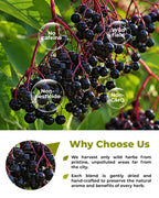 natural elderberry tea for wellness