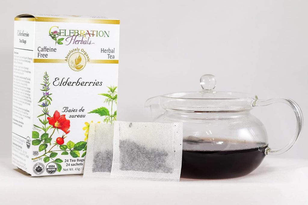 natural elderberry tea for wellness