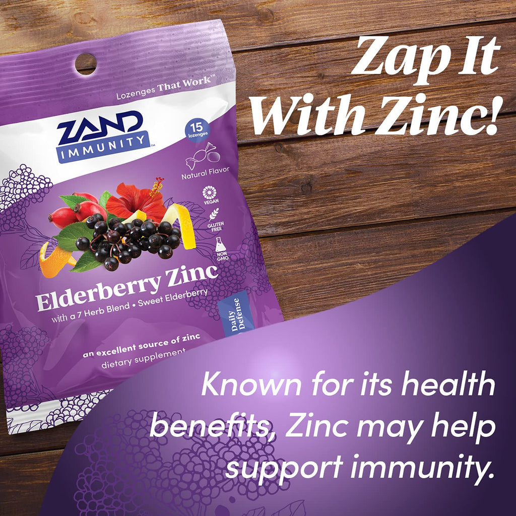 natural elderberry throat lozenges