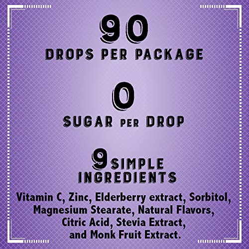 natural elderberry throat relief lozenges
