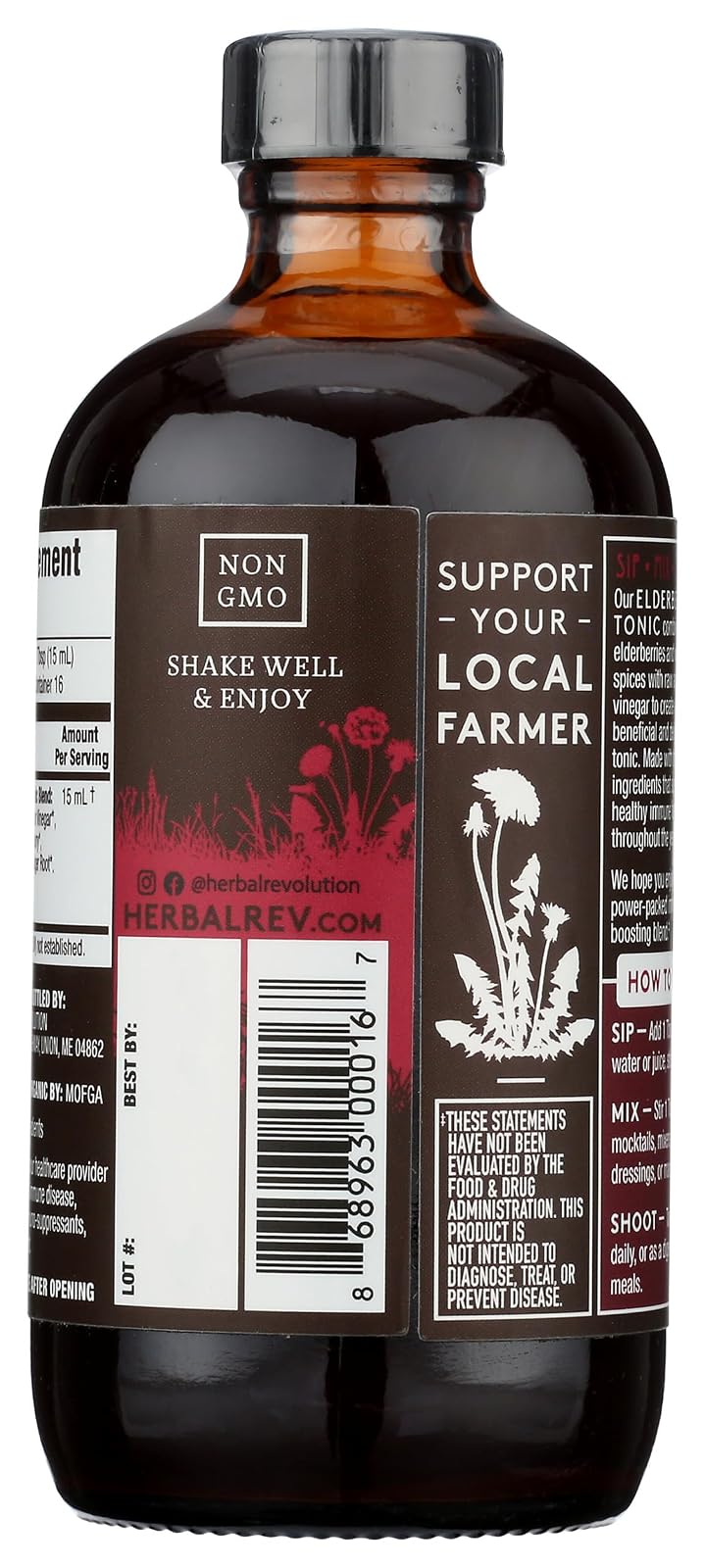 natural elderberry tonic for immunity