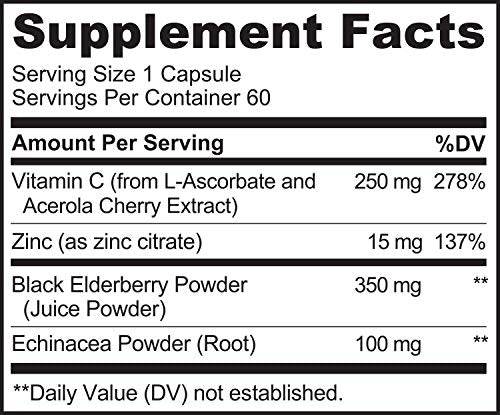 natural elderberry vitamin C benefits