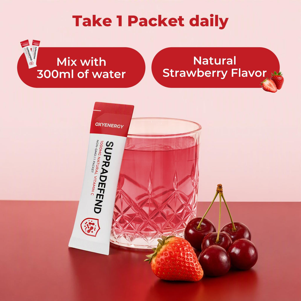 Natural elderberry vitamin C boost