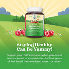 Natural elderberry vitamin C supplement
