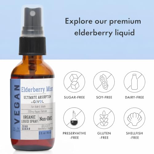 Natural elderberry wellness solution