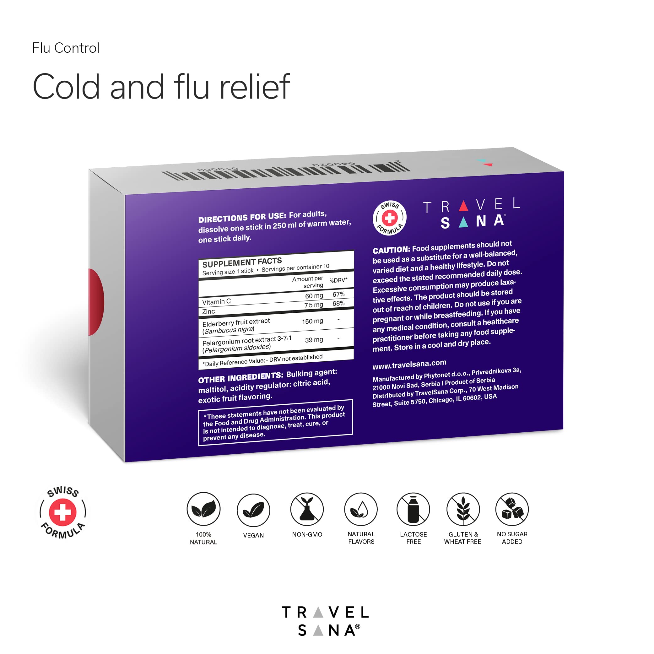 Natural elderberry with Zinc and Vitamin C