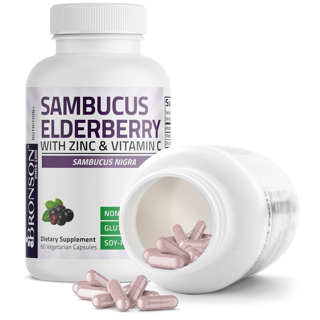 Natural elderberry with zinc benefits