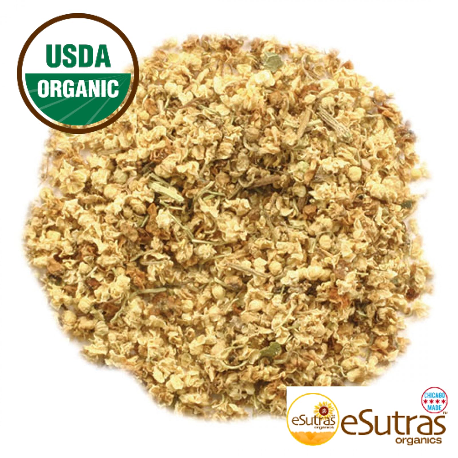 Natural elderflower herbal infusion