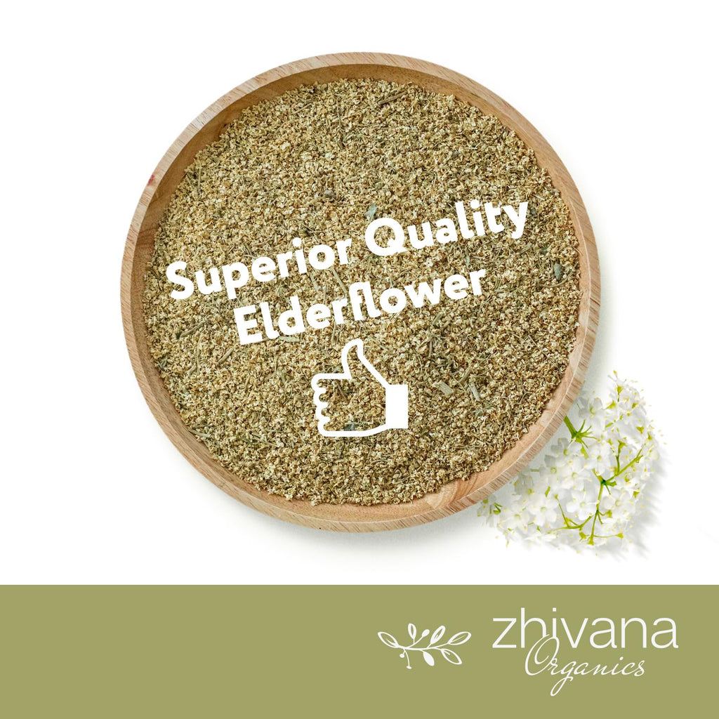 natural elderflower tea for wellness
