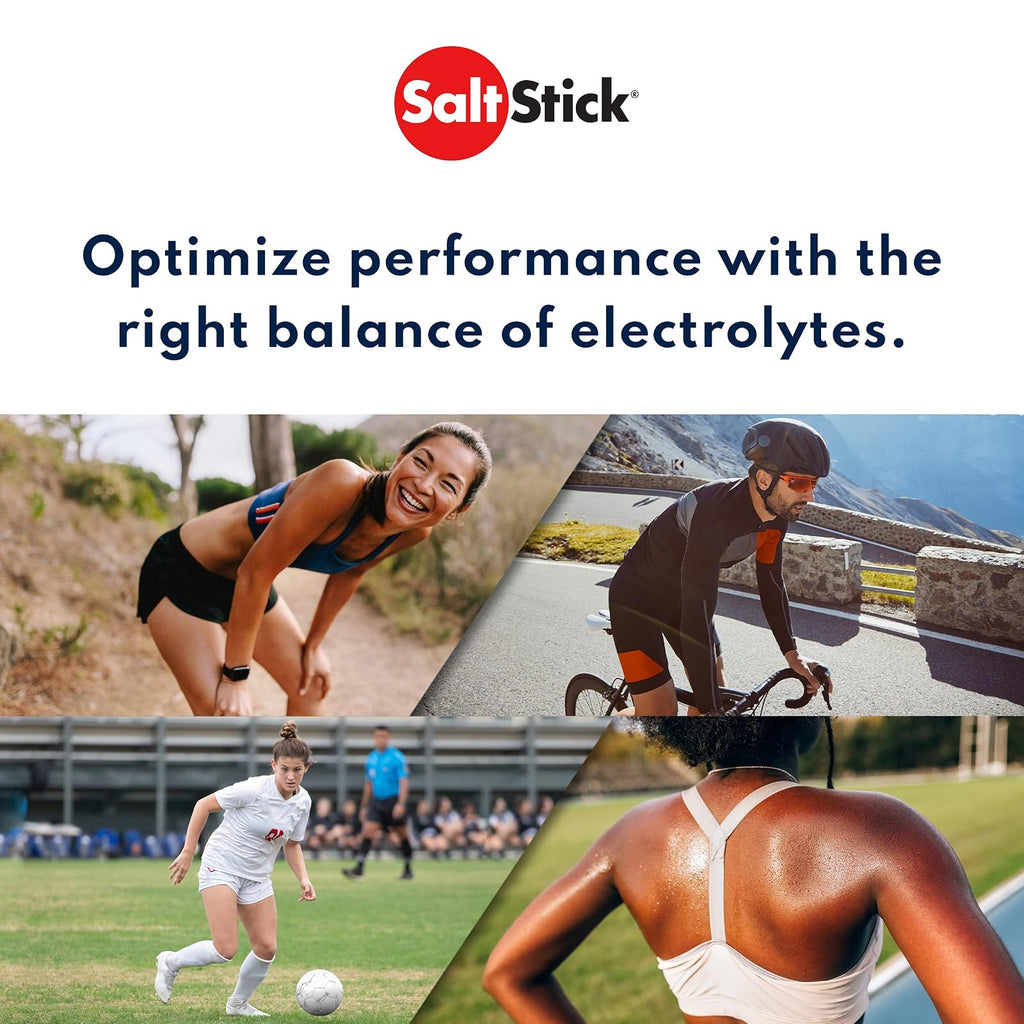 Natural electrolyte balance with SaltStick