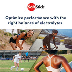 Natural electrolyte balance with SaltStick