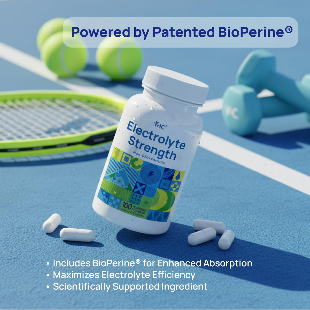 natural electrolyte balance with VHC