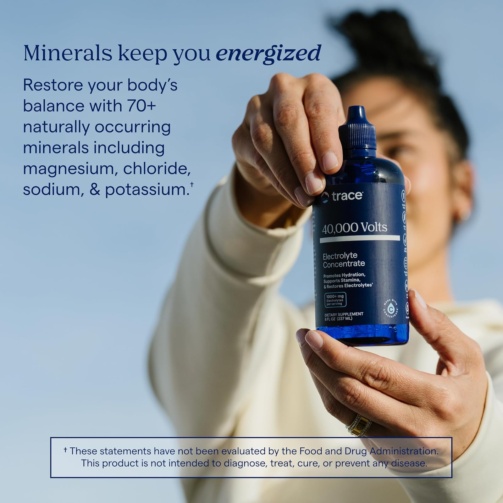 Natural electrolyte concentrate for athletes
