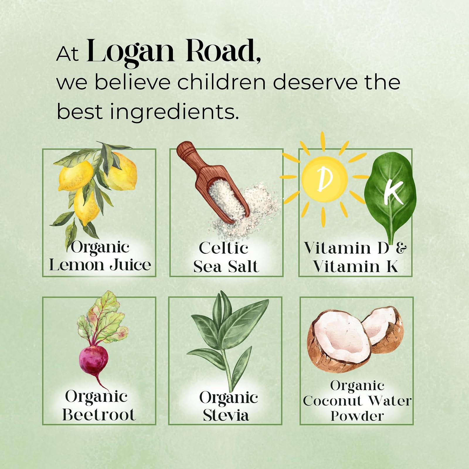 natural electrolyte drink mix for children
