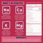 Natural electrolyte drink mix for energy