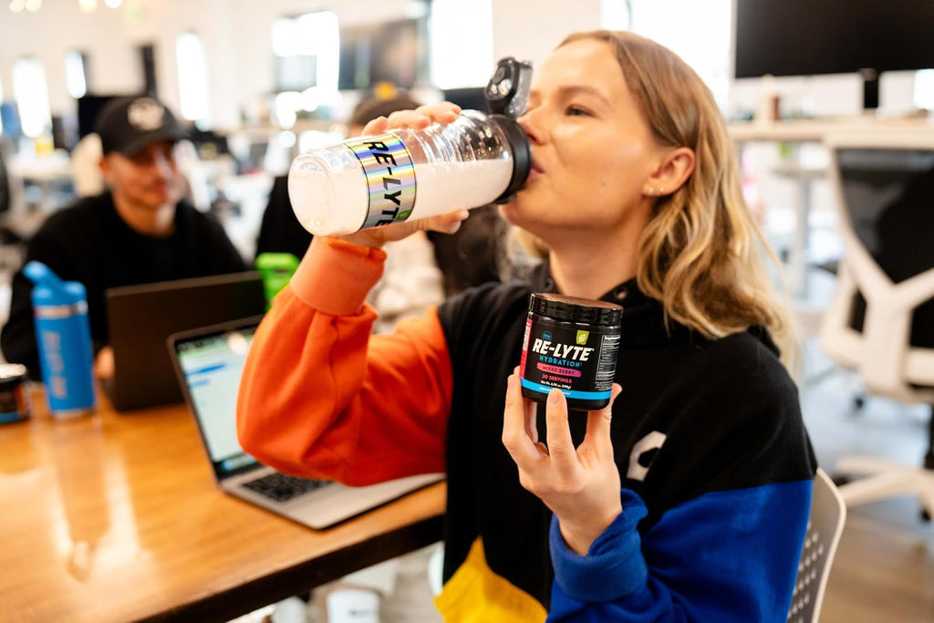 Natural electrolyte drink mix for recovery