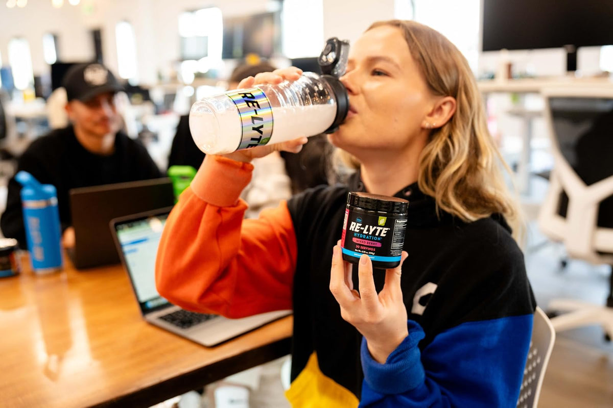 Natural electrolyte drink mix for recovery