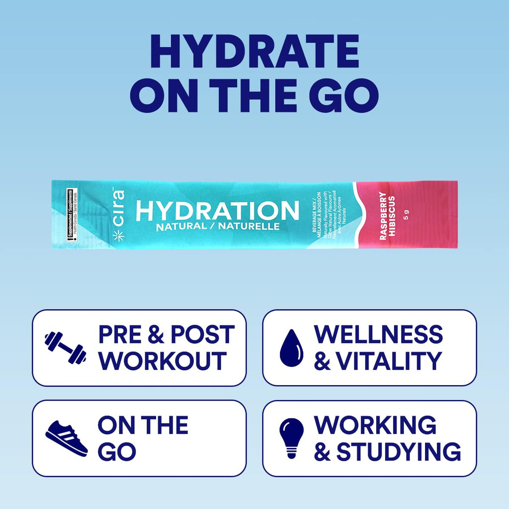 natural electrolyte drink mix packets