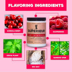 Natural electrolyte drink mix