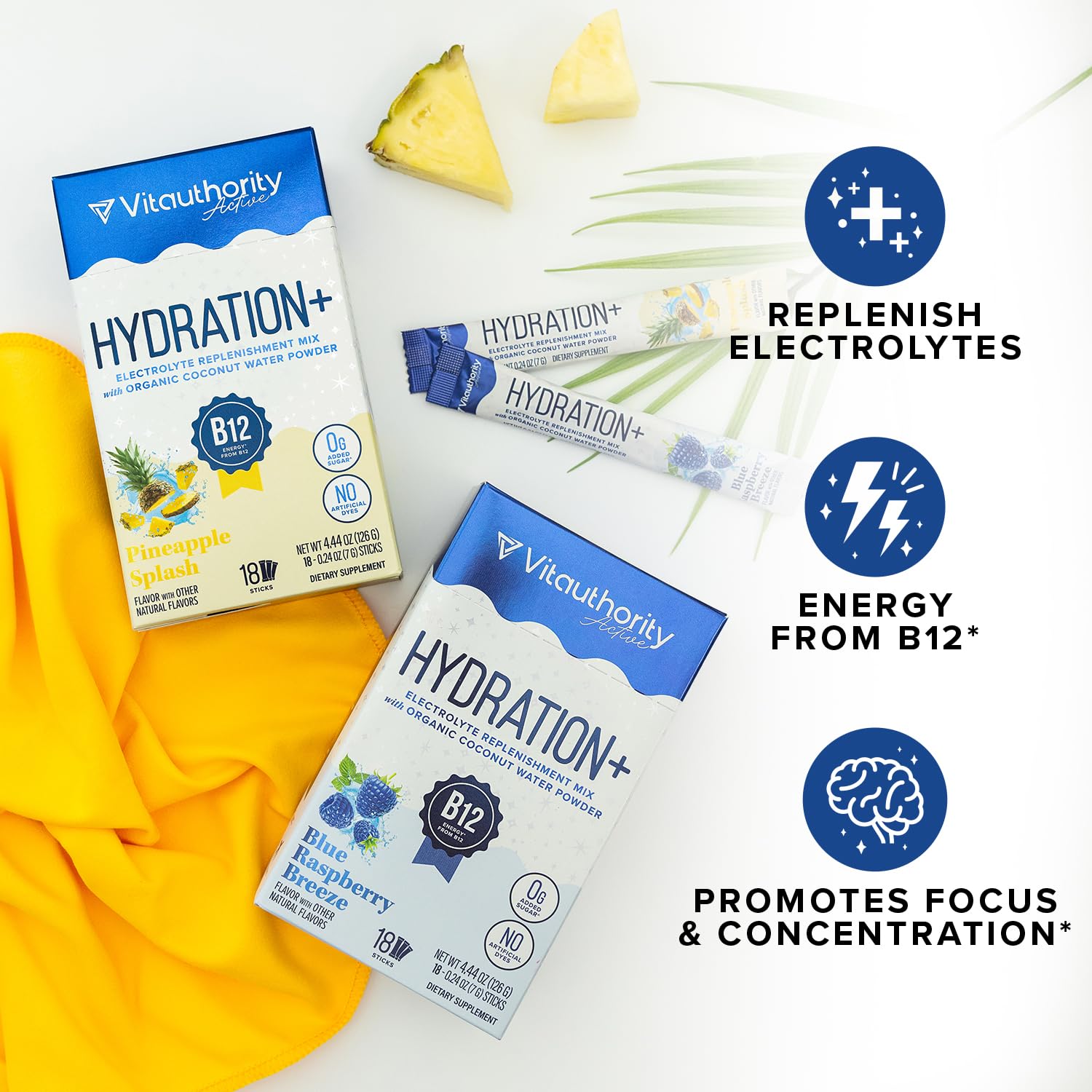 Natural electrolyte drink mix