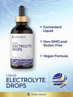 Natural electrolyte drops for daily use