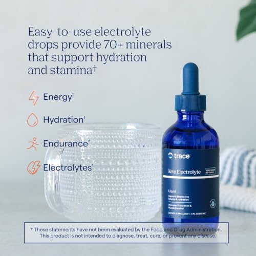 Natural electrolyte drops for energy boost