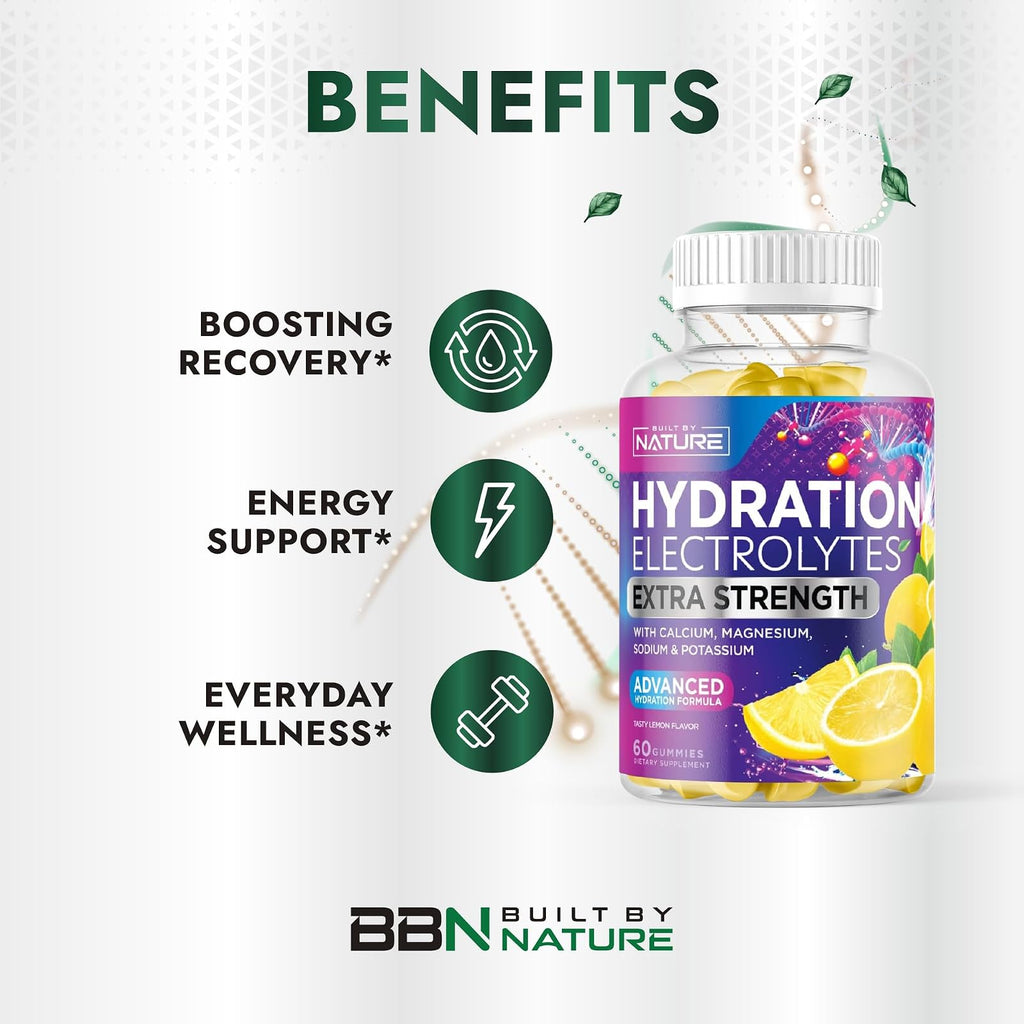 natural electrolyte gummies for energy