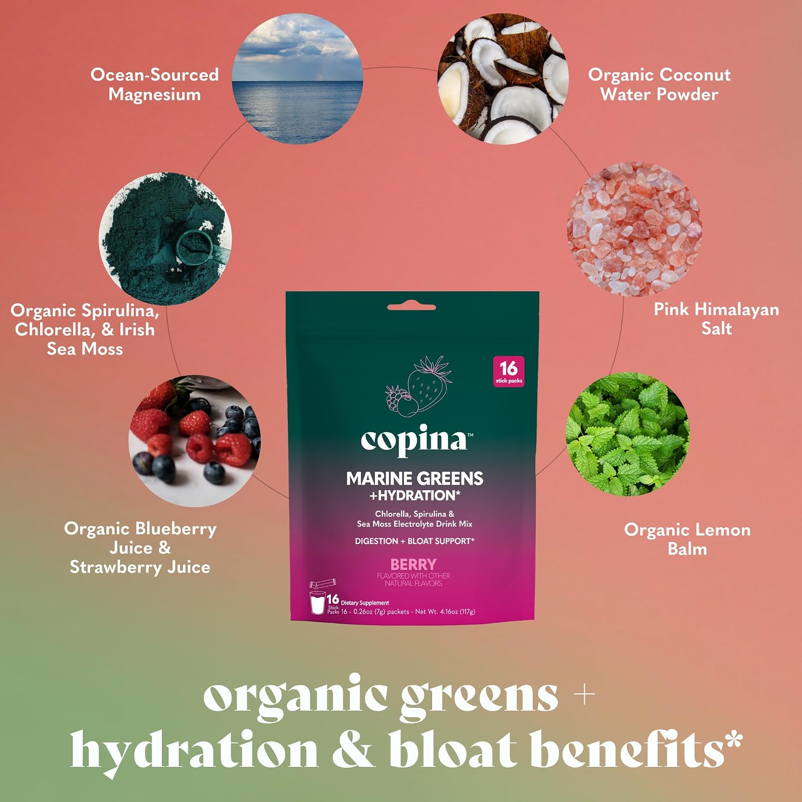 Natural electrolyte mix for athletes