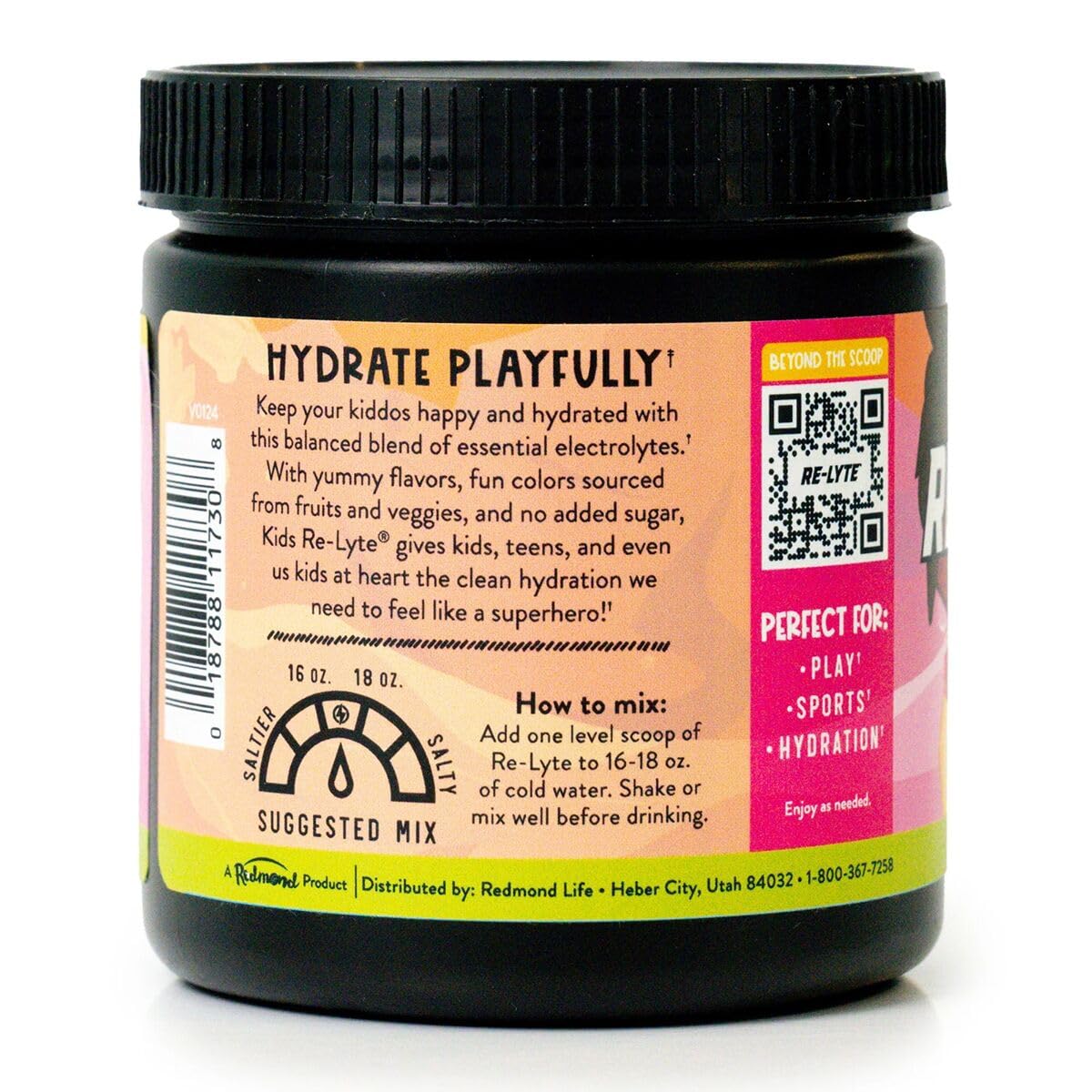 natural electrolyte powder for active kids