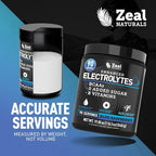 Natural electrolyte powder for athletes