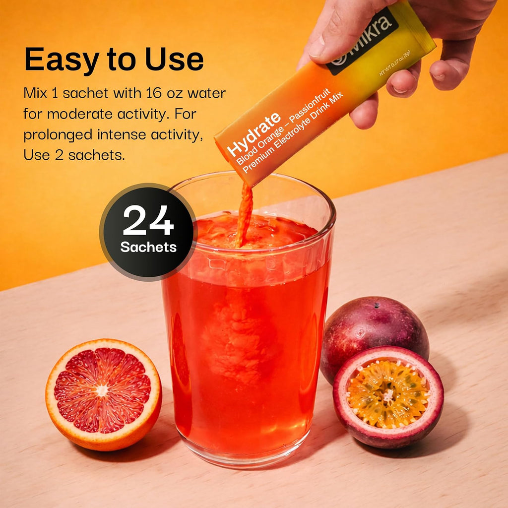 Natural electrolyte powder for athletes