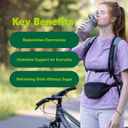 Natural electrolyte powder for daily use