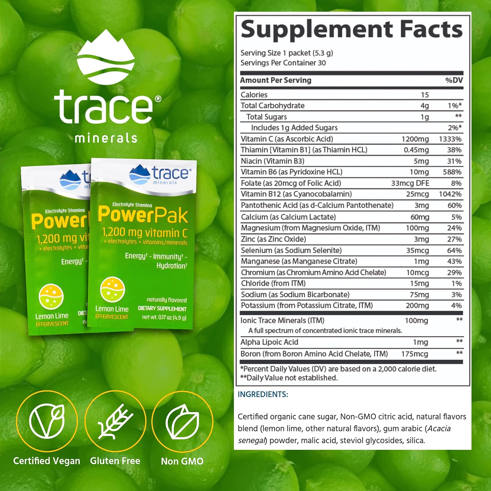 Natural electrolyte powder for daily wellness