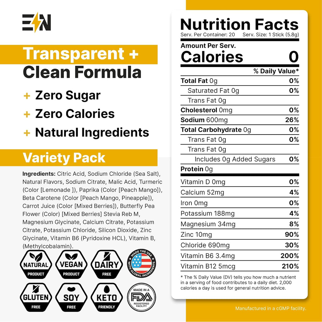 natural electrolyte powder for endurance
