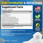 Natural electrolyte powder for energy boost