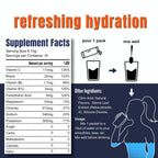 natural electrolyte powder for energy