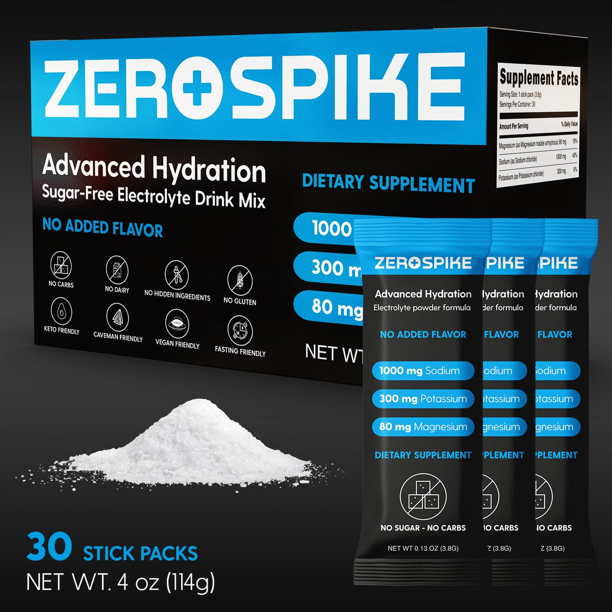 natural electrolyte powder for energy