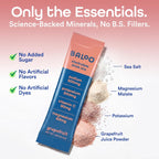 Natural electrolyte powder for energy