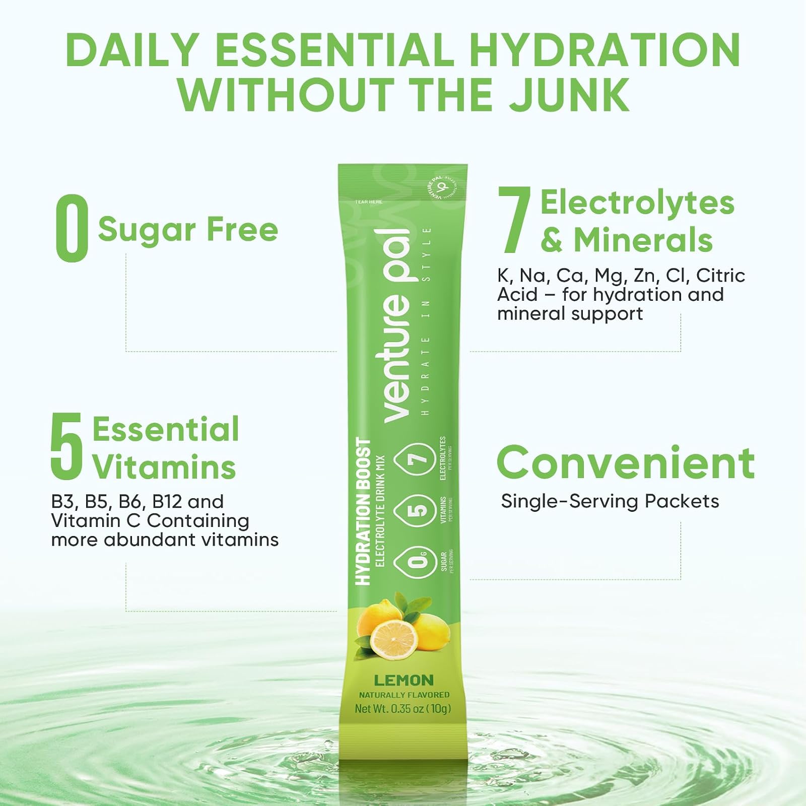 natural electrolyte powder for hydration