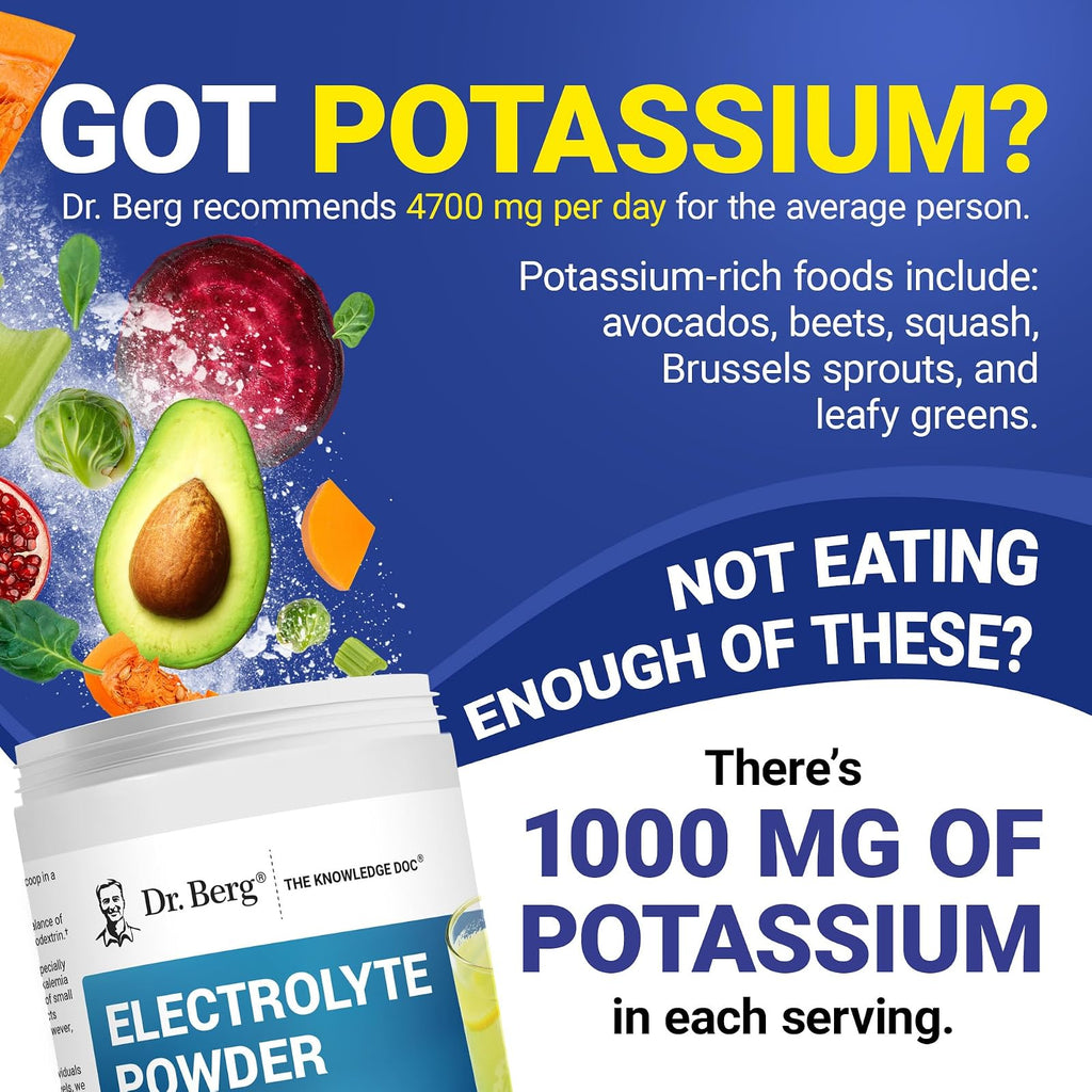 Natural electrolyte powder for keto diet