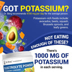 Natural electrolyte powder for muscle recovery