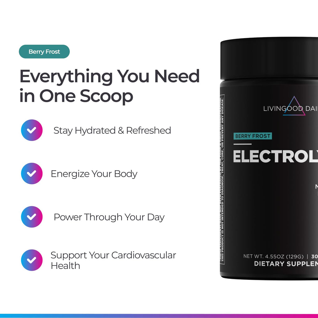 Natural electrolyte powder for post-workout recovery
