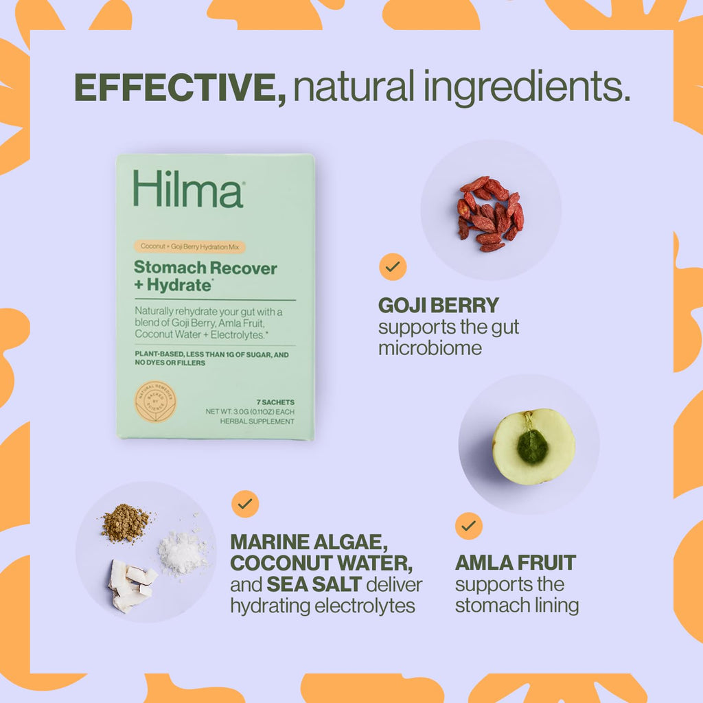 natural electrolyte powder for recovery
