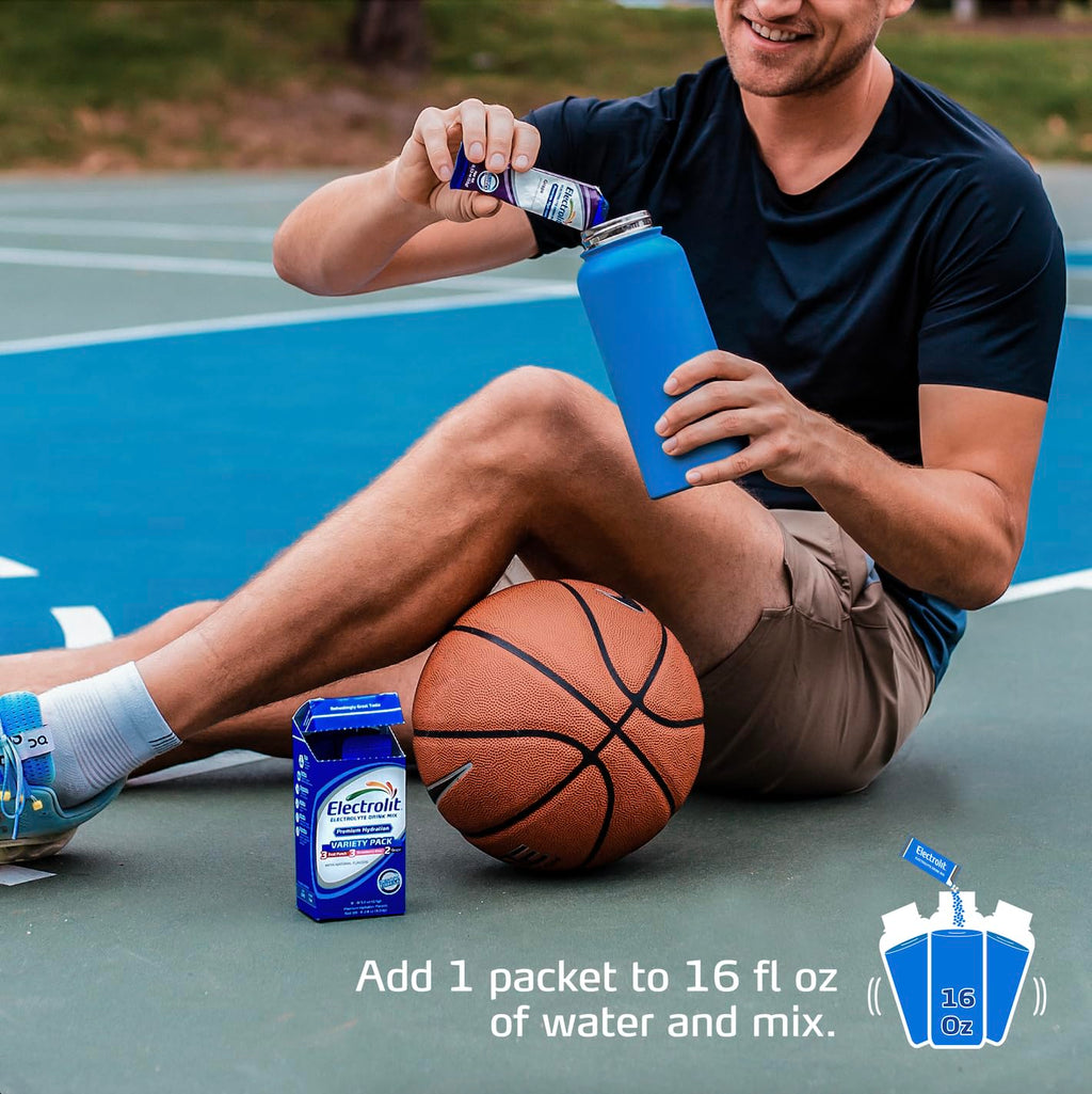 natural electrolyte powder for recovery