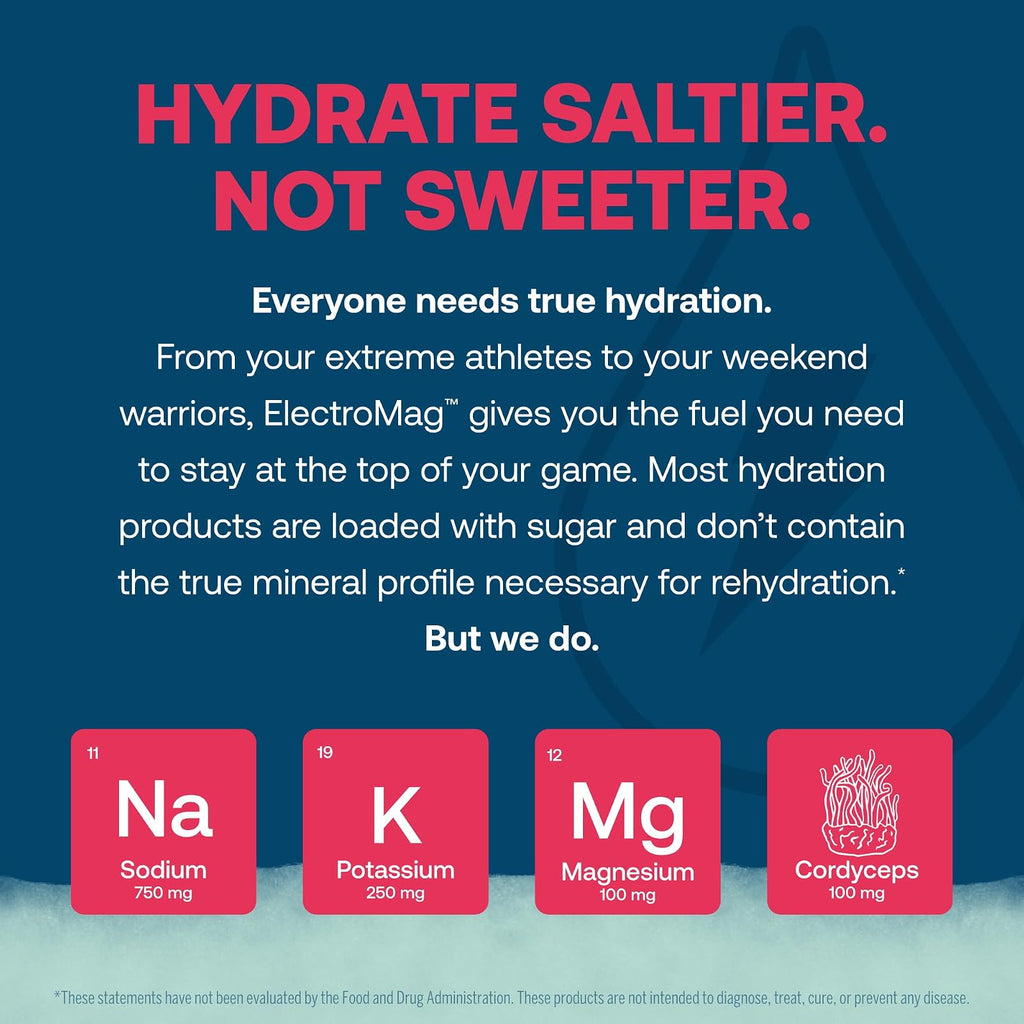natural electrolyte powder for recovery