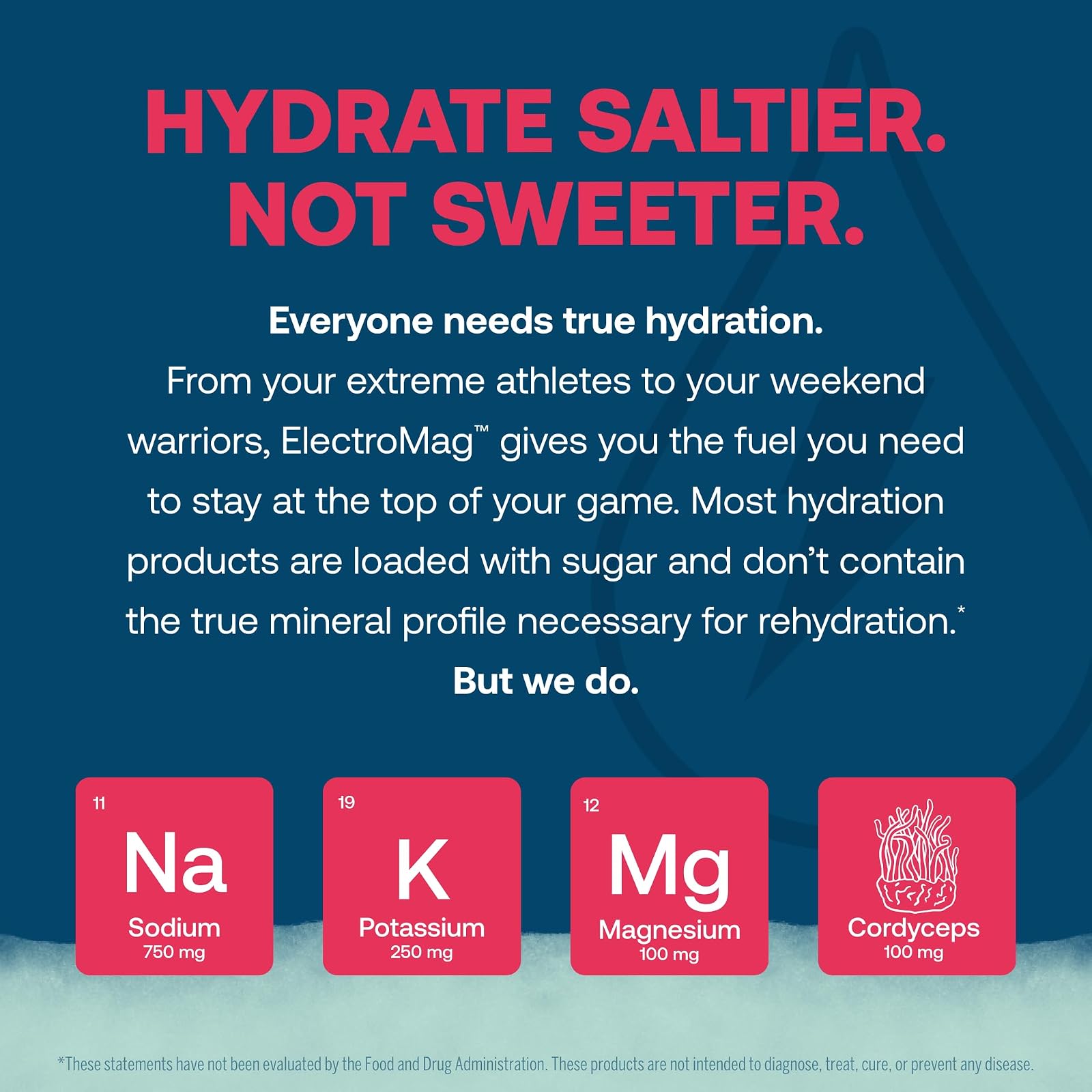 natural electrolyte powder for recovery