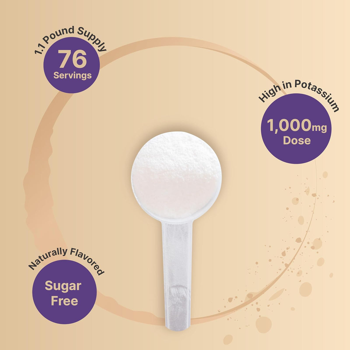 natural electrolyte powder for recovery